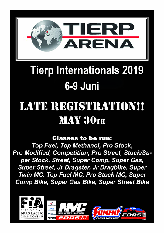 Still a chance to race at Tierp | FIA European Dragracing Championship